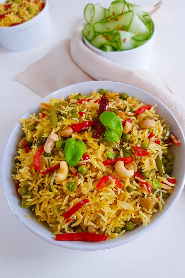 ONE POT VEGAN RICE – GET SET VEGAN