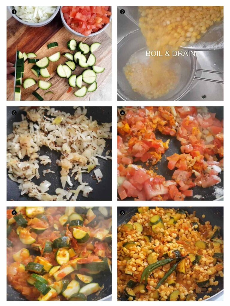 Yellow Split Pea With Zucchini – Get Set Vegan