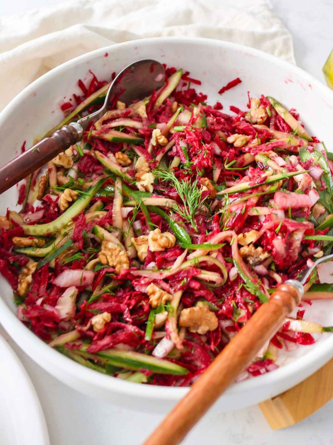 Cucumber Beetroot Salad – Get Set Vegan