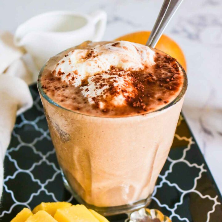 Chocolate Mango Smoothie – Get Set Vegan