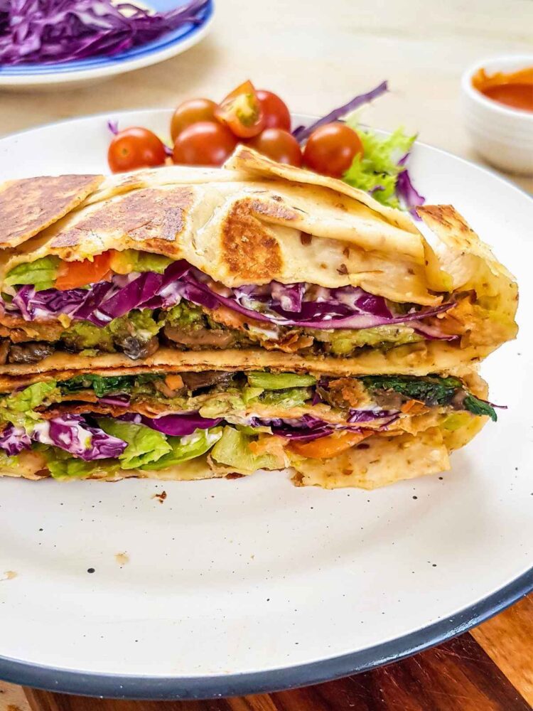 Mushroom Crunch Wrap Supreme – Get Set Vegan