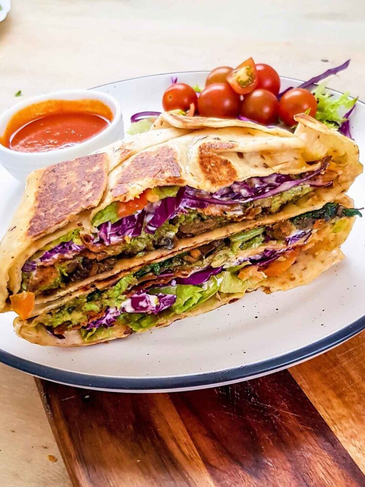 Mushroom Crunch Wrap Supreme – Get Set Vegan