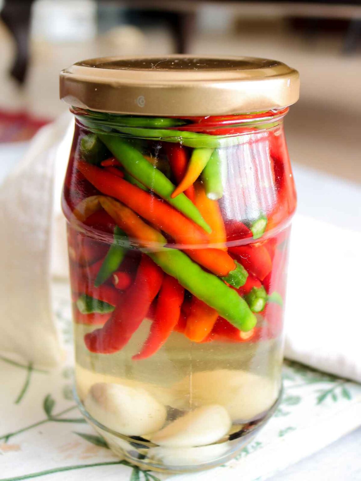 Pickled Chilli Peppers – Get Set Vegan
