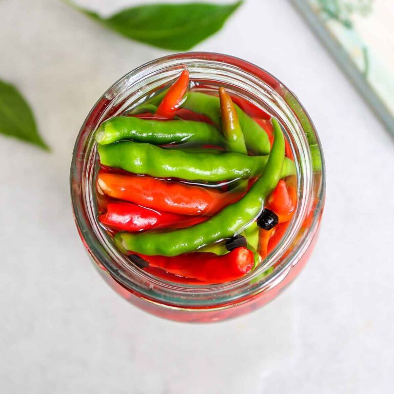 Pickled Chilli Peppers – Get Set Vegan